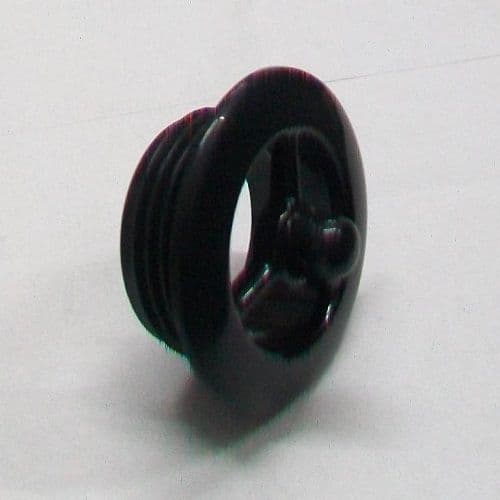 McAlpine Kitchen Sink Black Overflow Grid - 39004155 - Plumbers Mate Ltd