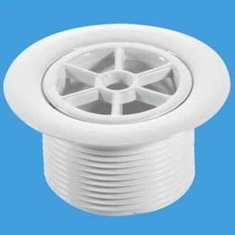 McAlpine White 70mm Shower Flange Waste Long Thread - 39000026 ...