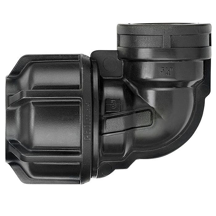MDPE Alkathene Angled 25mm to 3/4 inch BSP Female - 20502555 - Plumbers ...