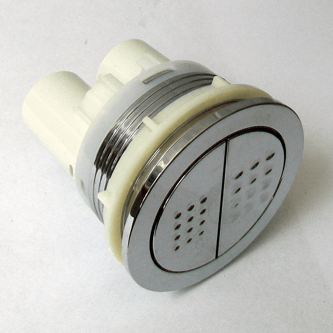 Multiflush Pneumatic Round Dual Flush Button 80mm - 08000390 - Plumbers ...