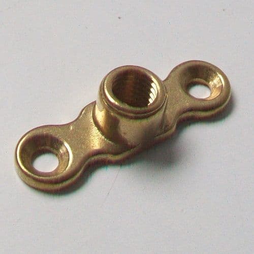 Munson Ring Back Fixing Plates Female M10 Brass - Plumbers Mate Ltd
