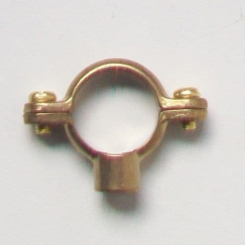 Munson Ring Clip Pipe Bracket 22mm Brass - Single- 07001320 - Plumbers ...