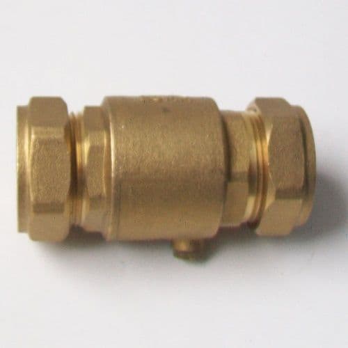 Non Return Single Check Valve 28mm Compression - 07001410 - Plumbers ...