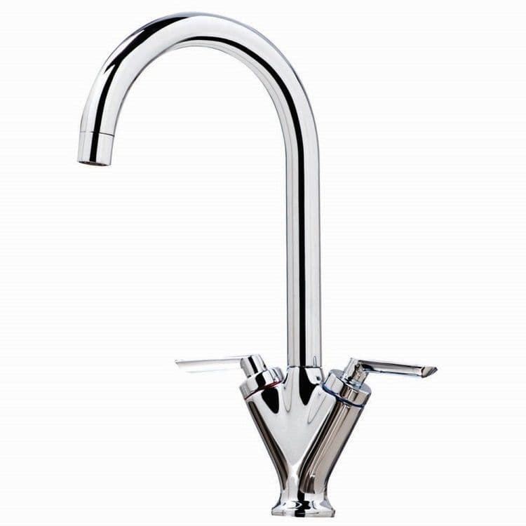 Olicana Wing Lever Monobloc Sink Mixer Tap - 58495013 - Plumbers Mate Ltd