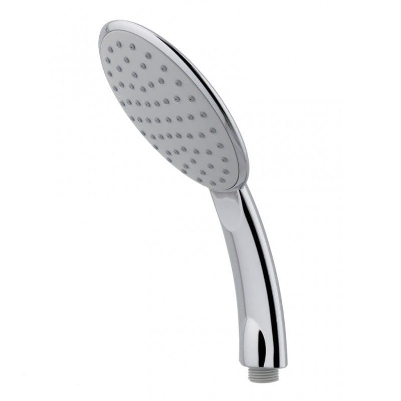 Oval Chrome Single Spray Shower Head Handset - 50300692