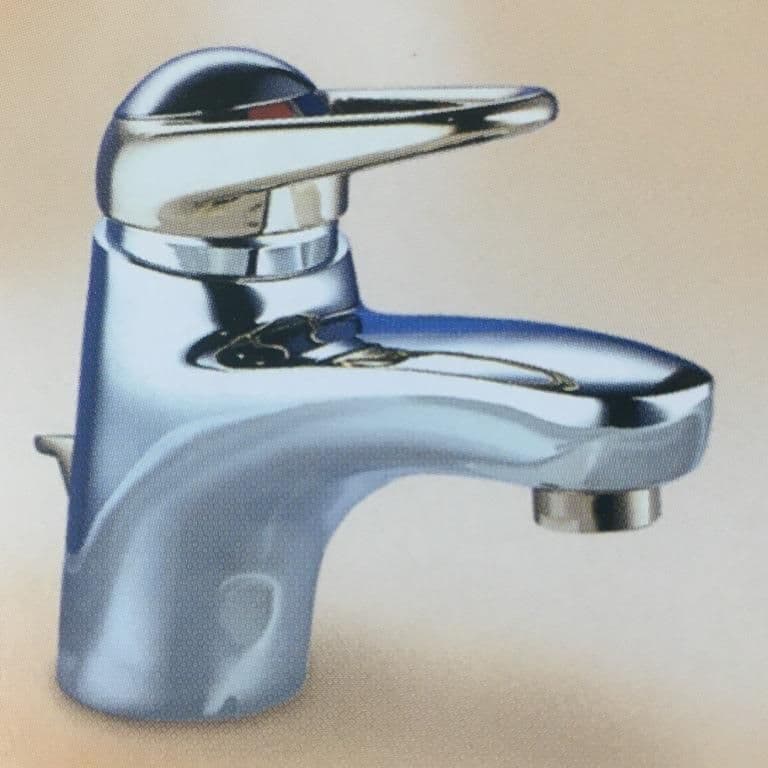 Pegler Celeste Chrome / Gold Monobloc Basin Mixer Tap - 58000100 ...