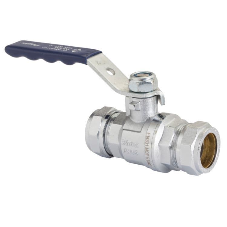 Pegler Full Bore Compression Water / Gas Lever Valve 15mm - 07000130 ...