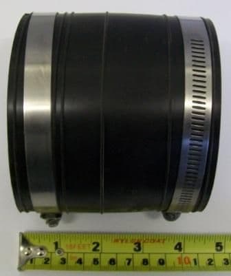 Rubber Soil Pipe Connector for 85mm-105mm Pipes - Plumbers Mate Ltd