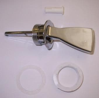 Shires Visions Icon Round Hole Side Flush Cistern Lever - 08000461 ...