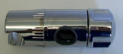 Shower Rail Slider Bracket 19mm Chrome - 50300696 - Plumbers Mate Ltd