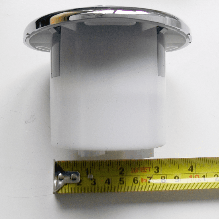 Siamp Large 75mm Pneumatic Dual Flush Push Button - 08000980 - Plumbers ...