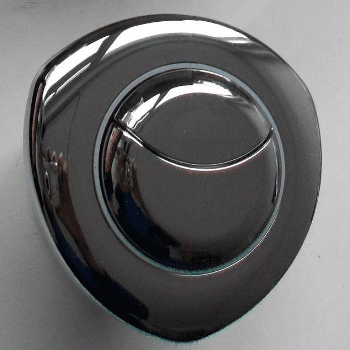 Siamp Large 75mm Pneumatic Dual Flush Push Button - 08000980 - Plumbers ...