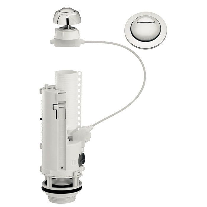 Siamp Optima 50 Cable Button Dual Flush Valve 2in - Plumbers Mate Ltd