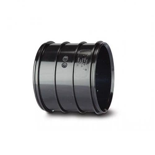 Soil Pipe 4 inch / 110mm Solvent Weld Coupling - Black - 43BSWH16 ...