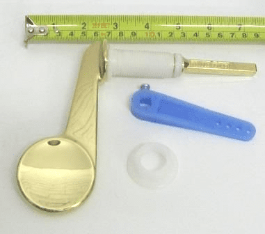 Spatula Disabled Toilet Cistern Lever Gold Effect - 08001004 - Plumbers ...