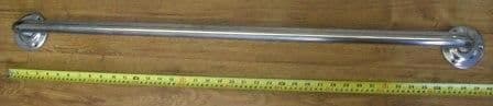 Stainless Steel Long Grab Rail 900mm Thin Grip - Plumbers Mate Ltd
