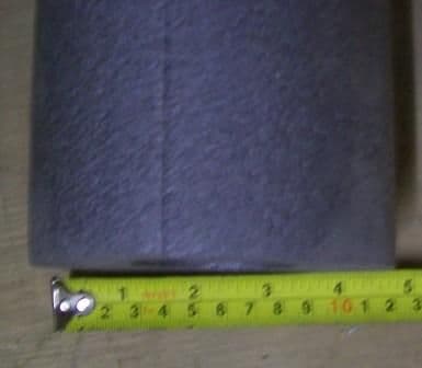 Thick Walled 35mm Pipe Insulation / Lagging Per Metre - 34001135