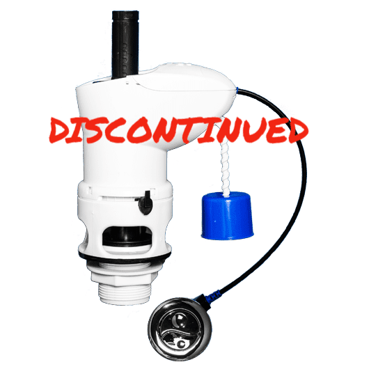 Torbeck Variflush Dual Flush Drop Valve 2 inch Long Cable - Plumbers ...