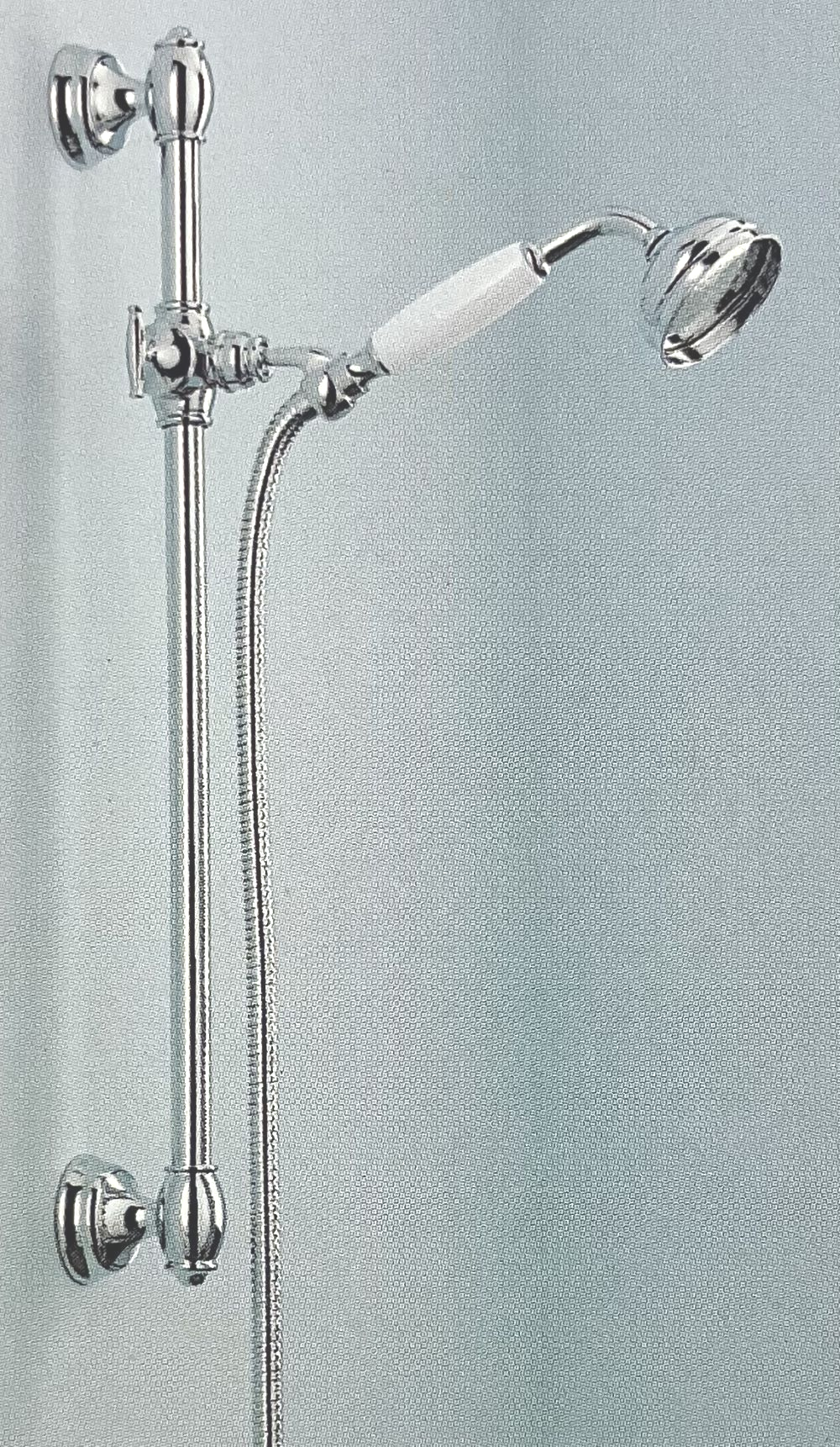 Trevi Traditional Shower Riser Rail Kit Chrome E4535AA - 50302340 ...