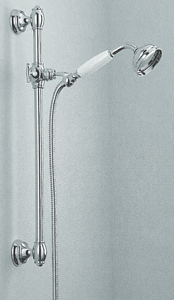 Trevi Traditional Shower Riser Rail Kit Chrome E4535AA - 50302340