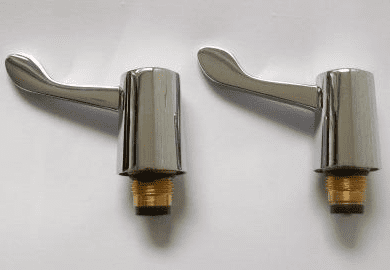 Washered Tap Conversion Kit with Lever Heads - 54015212 - Plumbers Mate Ltd