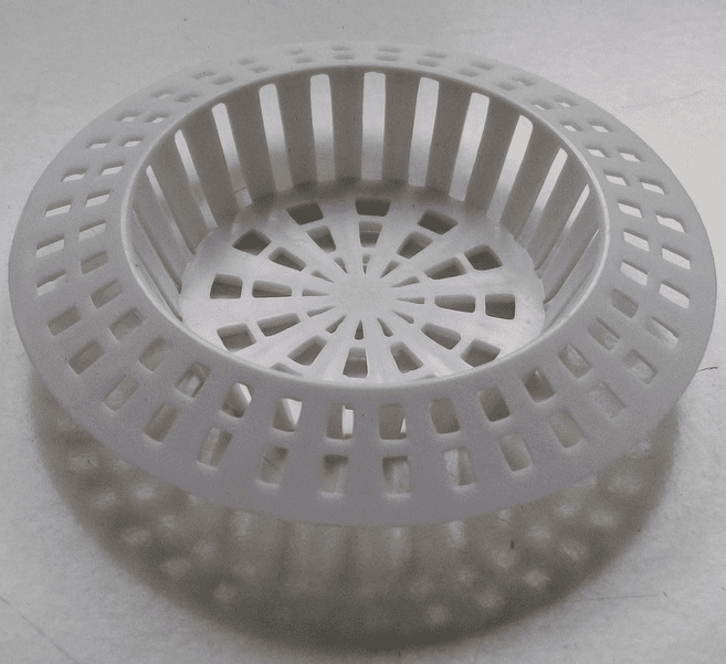 White Strainer for Baths and Sinks - 74000576