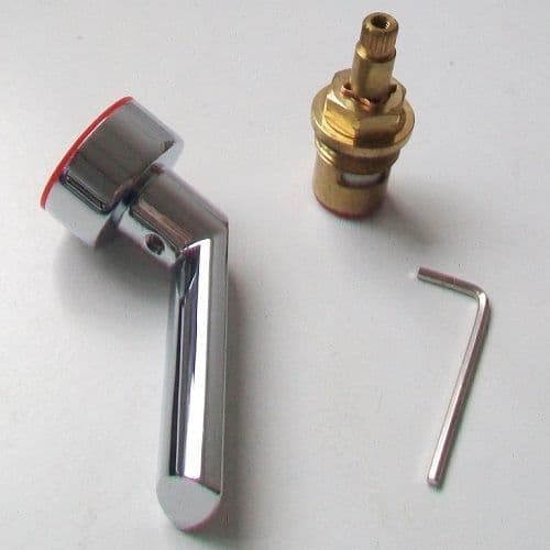 Wing Tap Lever Head and Ceramic Tap Cartridge - Hot - 62010159 ...