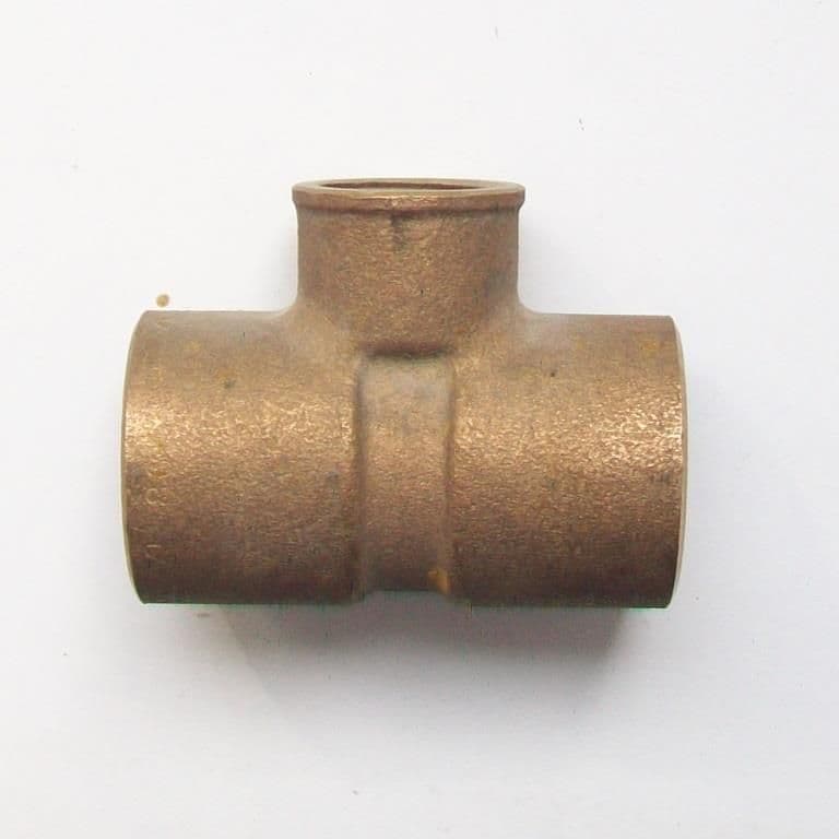 Yorkshire 28mm Tee with 1/2 Female Branch - 28302812 - Plumbers Mate Ltd