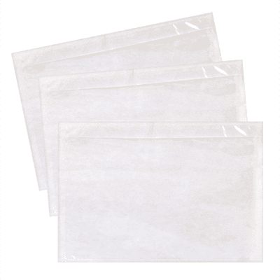 Plain Document Enclosed A5 Self Adhesive Wallets