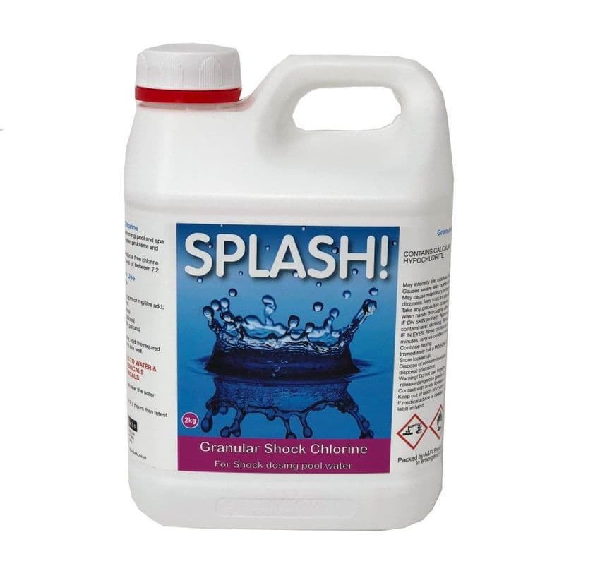 Splash Granular Shock Chlorine 2kg