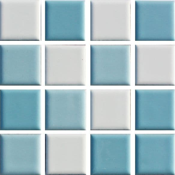 Waxman B-144 Caribbean Mix - Ceramic Pool Tiles - Swimming Pool Supplies