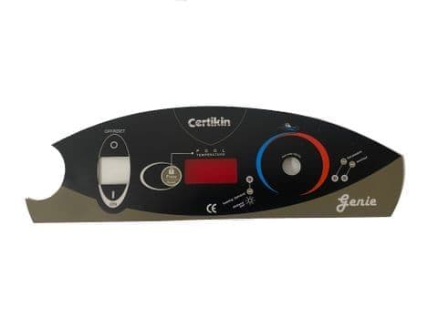 SPMBG074 - Genie S Facia - Certikin Genie