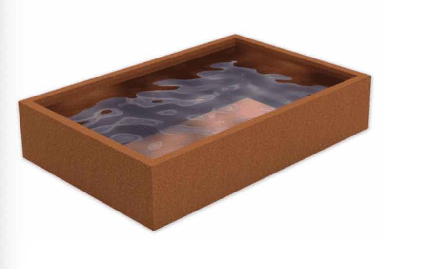 Corten Steel Ponds from potstore.co.uk