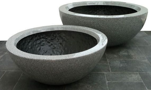 GRP Bowl Planters From potstore.co.uk