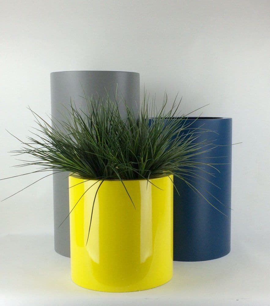 Tall Cylinder Planters GRP From potstore.co.uk