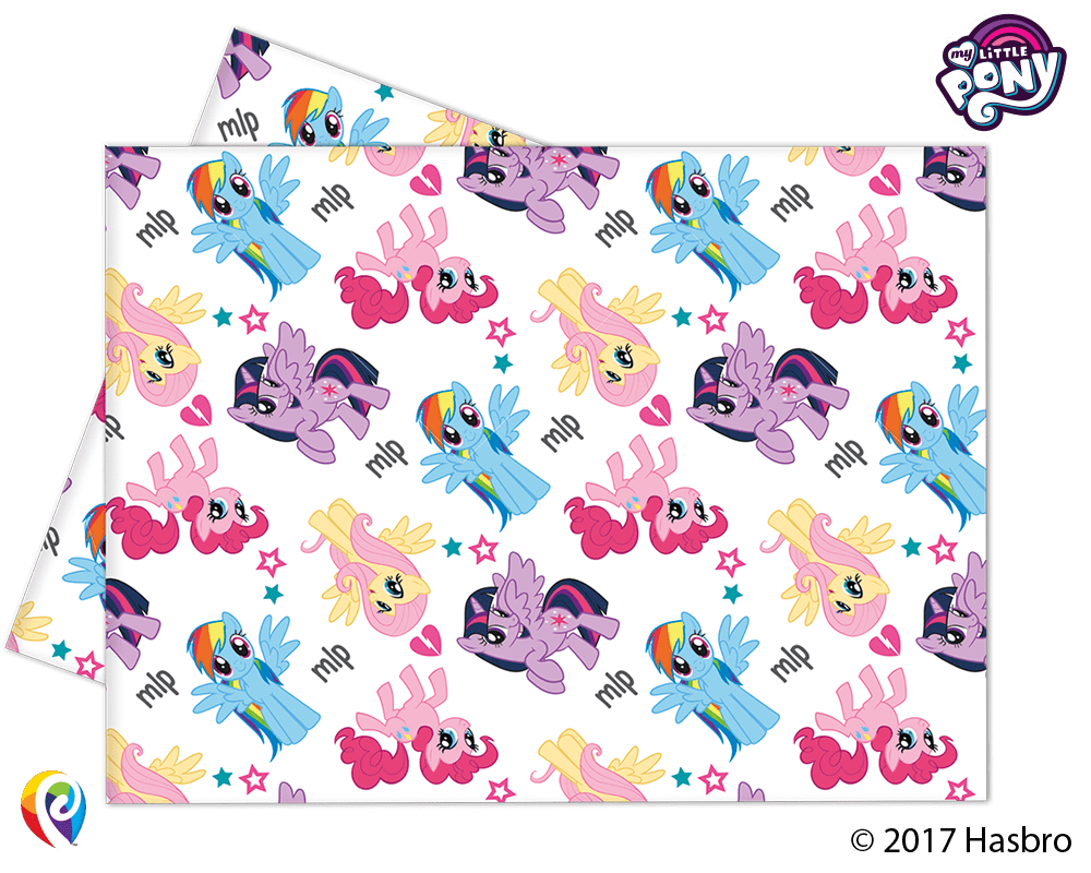 1 My Little Pony Plastic Tablecover