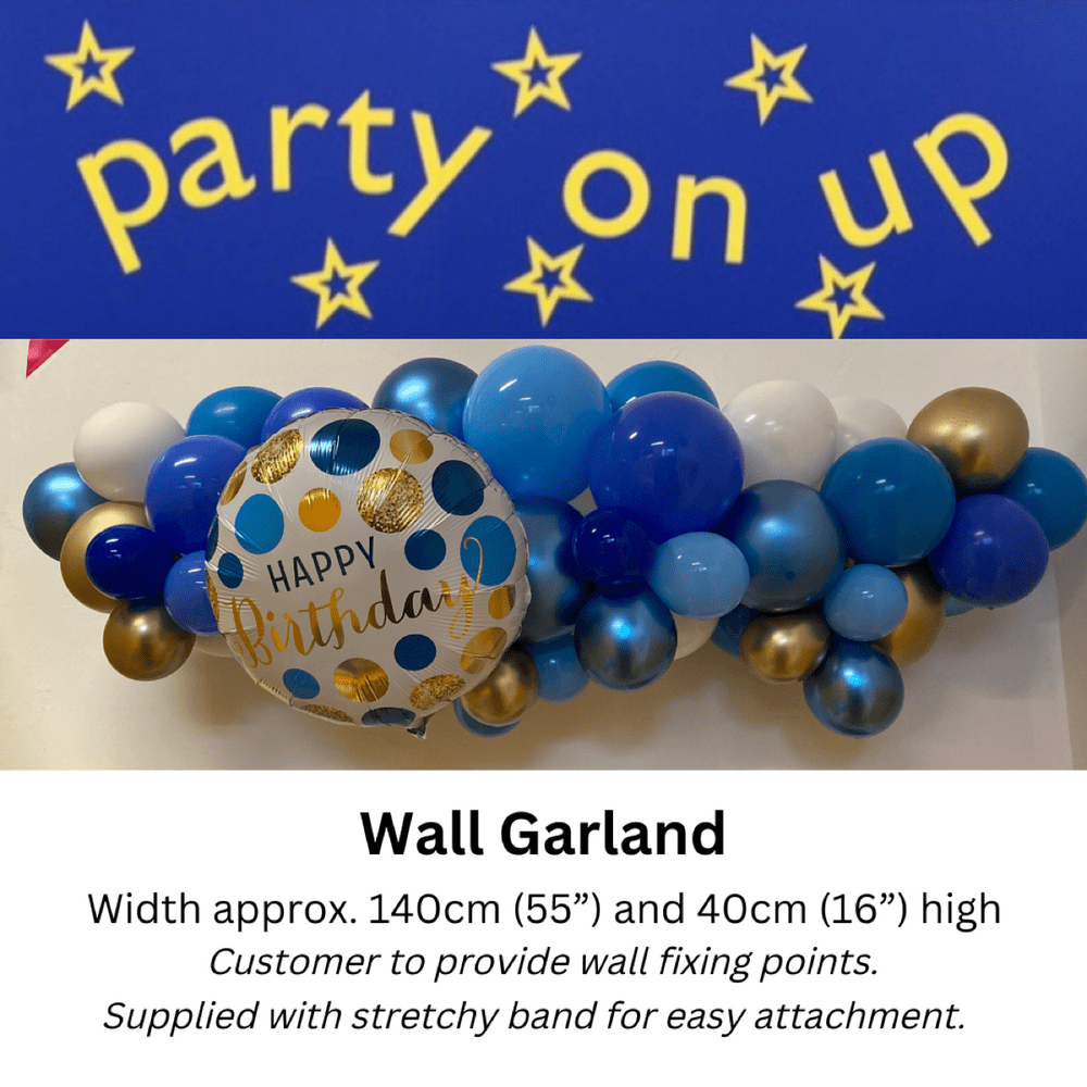 Air Filled Wall Hanging Garland