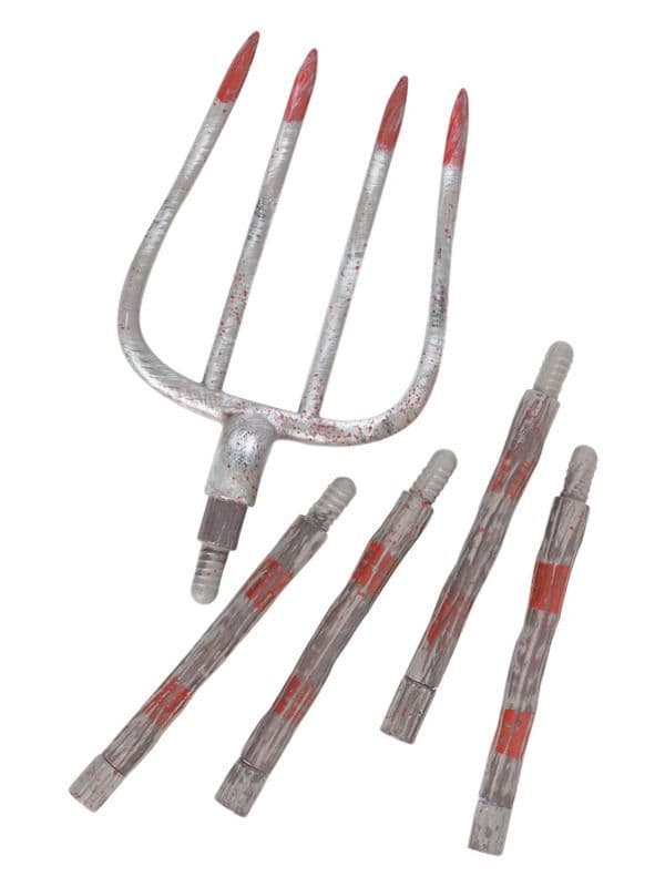 Bloodied Pitchfork Prop