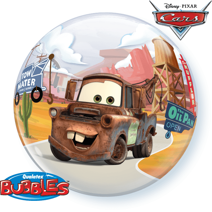Disney Cars Lightening McQueen & Mater Bubble Balloon