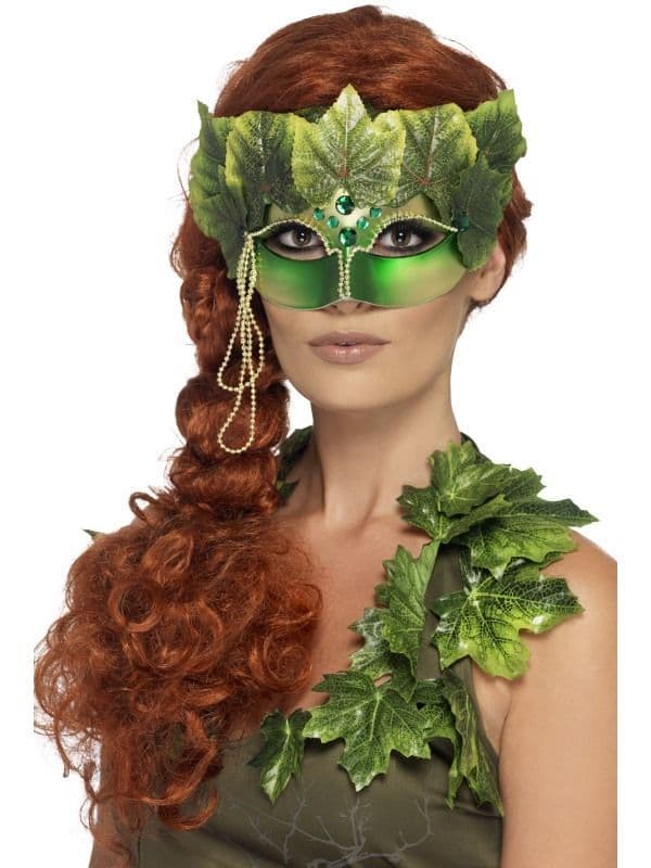 Green Forest Nymph Eye Mask