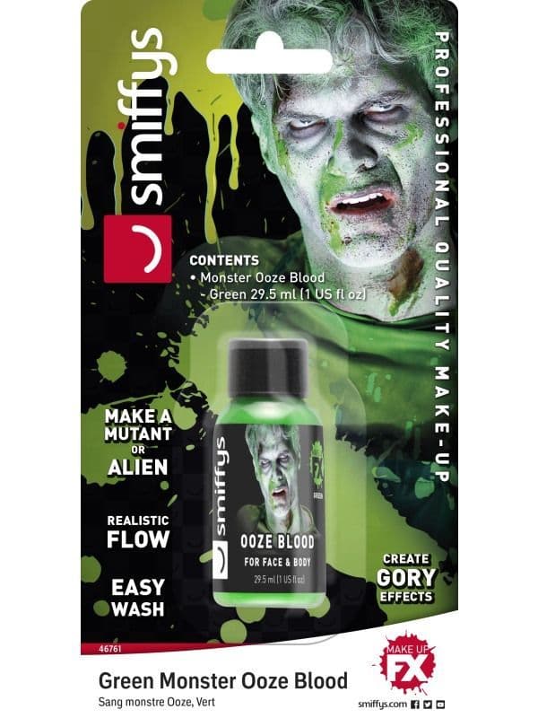 Green Monster Ooze Blood