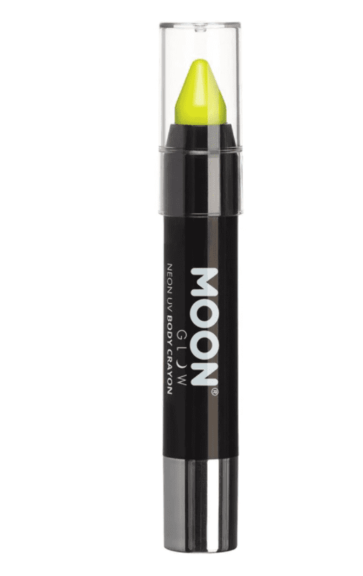 Moon UV Body Crayon in Intense Yellow