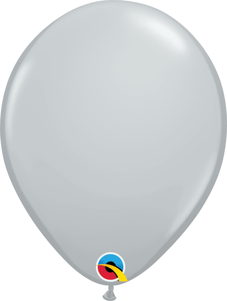 Qualatex Grey Balloon Uninflated
