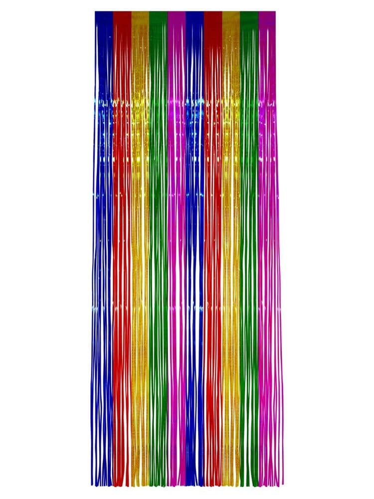 Rainbow Shimmer Door Curtain