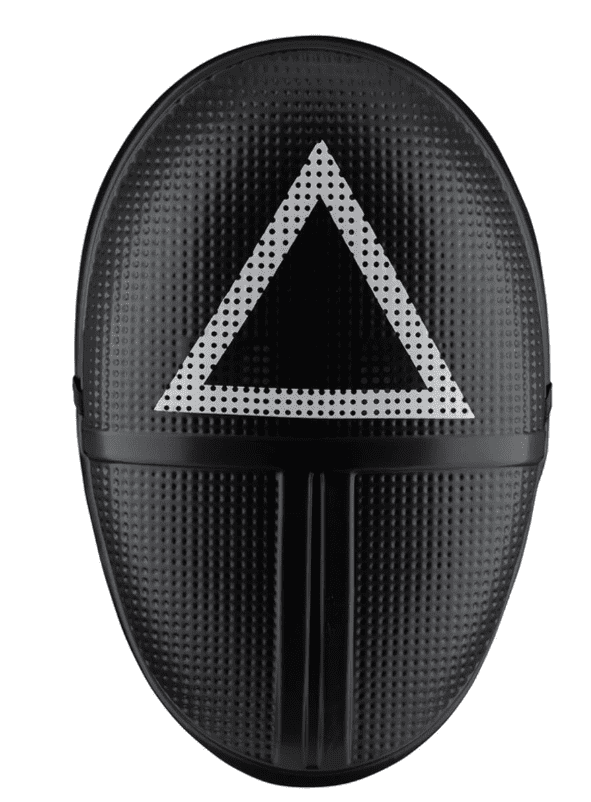 Squid Game Triangle Mask