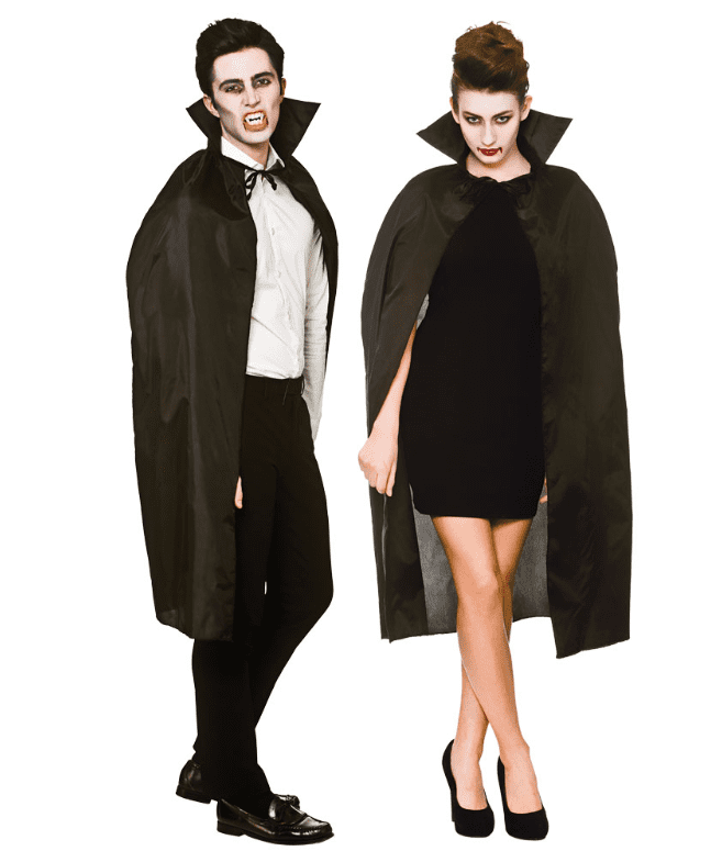 Wicked Vampire Cape With Collar