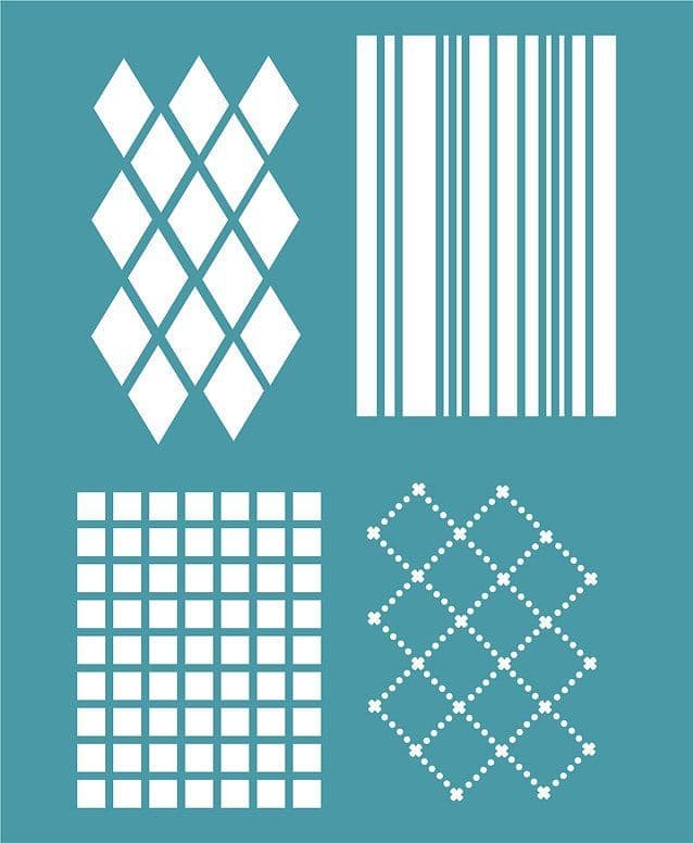 Backgrounds 1 Stencil