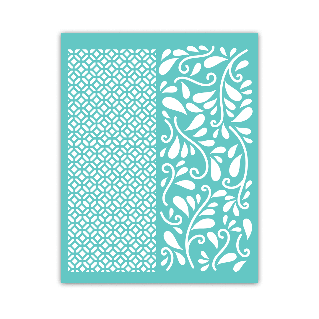 Backgrounds 3 A5 Stencil