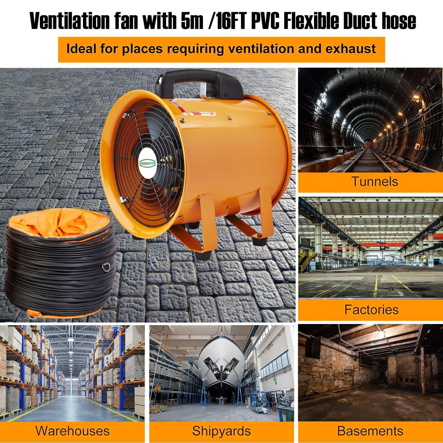 Industrial Flexible Ductwork