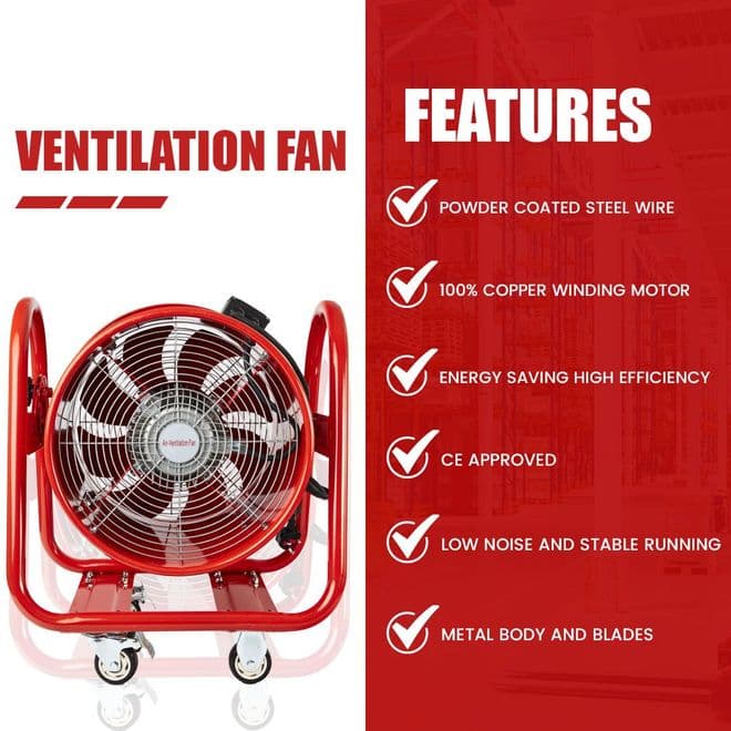 Industrial Portable Ventilation Fan